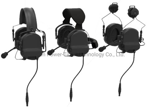 Mil Spec Tactical Communications Headset Neckband Neckband Tactical