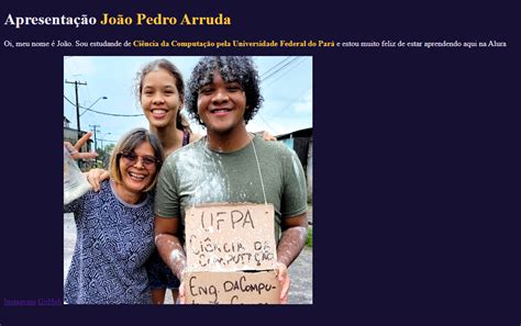 Projeto Projeto Final Portfólio Html E Css Ambientes De