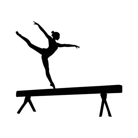 Gymnastics Balance Beam 60281247 Vector Art At Vecteezy