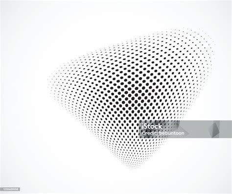 Ilustrații De Stoc Cu Semiton Punctat Fundal Abstract Distribuite