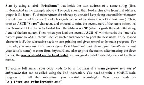 Solved 21 Write A Main Program And A Subroutine For