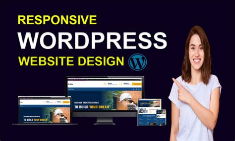 Create Responsive Wordpress Website Design By Kamrun15 Fiverr