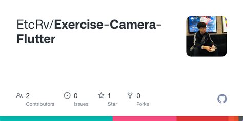 GitHub EtcRv Exercise Camera Flutter