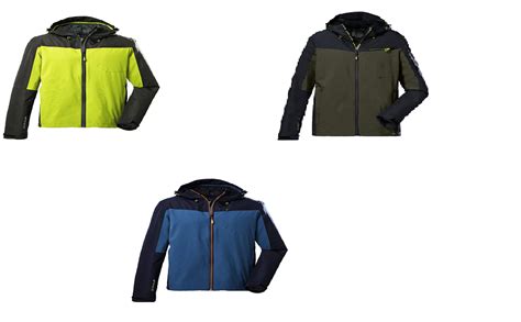 Killtec Mens Kos 6 Mn Jckt Functional Outdoor Jacket With Hood Packable Dark Olive L