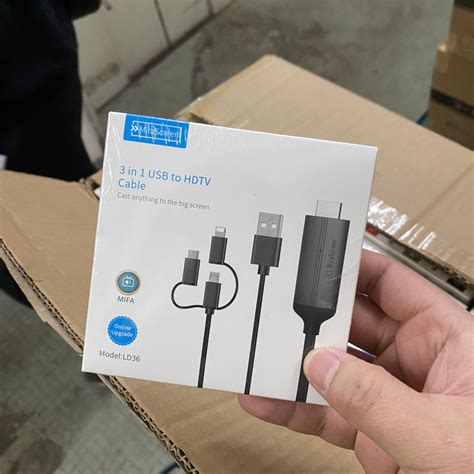 Mirascreen Ld36 三合一有線影像轉接器【香港行貨】 The Miracle Shop