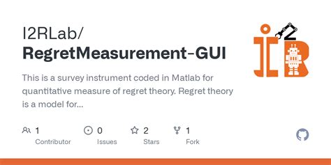Github I2rlabregretmeasurement Gui This Is A Survey Instrument Coded In Matlab For