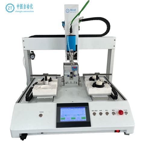 Automatic Screw Locking Robot Desktop Auto Screw Driving Machine Fixing