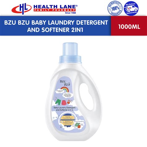 Bzu Bzu Baby Laundry Detergent And Softener (1000ml) | Shopee Singapore