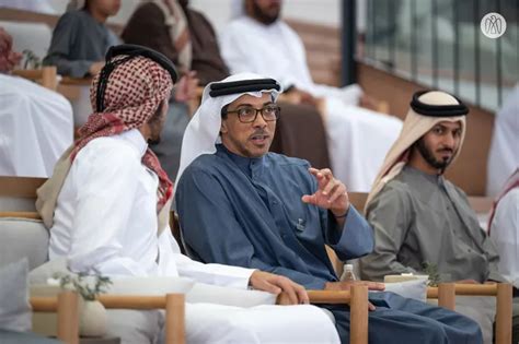Mansour Bin Zayed Jassim Bin Hamad Al Thani Attend Part Of Global