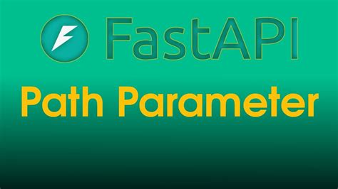Fastapi Tutorial Path Parameters Part 2 Youtube