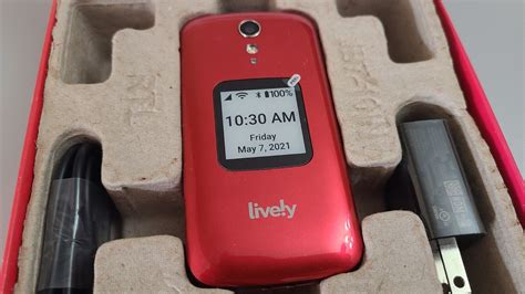 Lively Jitterbug Flip2 Cell Phone For Seniors Red Ebay
