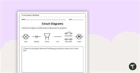 Electric Circuits Activity For Rd Th Grade Teacher Made Worksheets Library