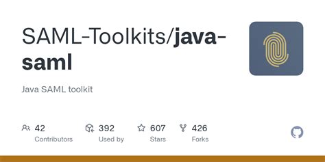 GitHub SAML Toolkits Java Saml Java SAML Toolkit
