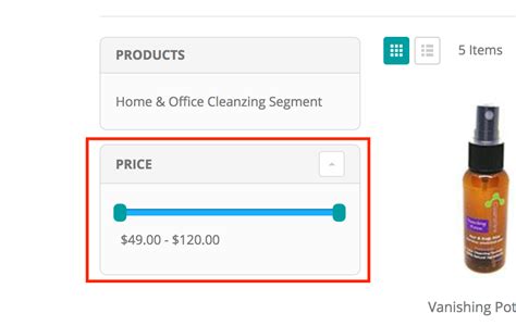 Magento Disable Price Filter On Category View Magento Stack Overflow