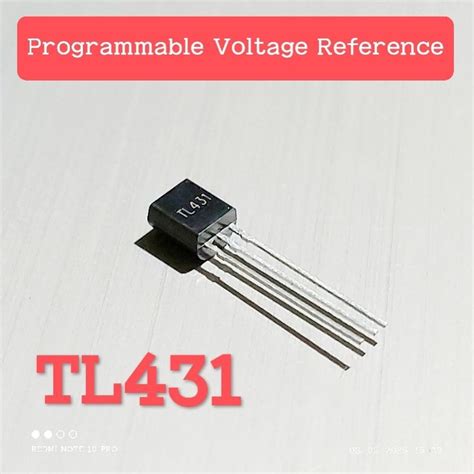 Jual 5 Buah Transistor Tl431a Tl431 Programmable Precision Shunt