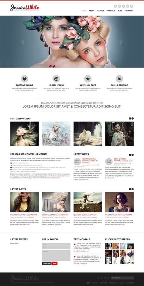 Free Dimension Website Template Free Website Templates Html5 And Css Templates And Open Source