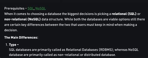 SQL Vs NoSQL Is The Wrong Distinction By Utsav Shah