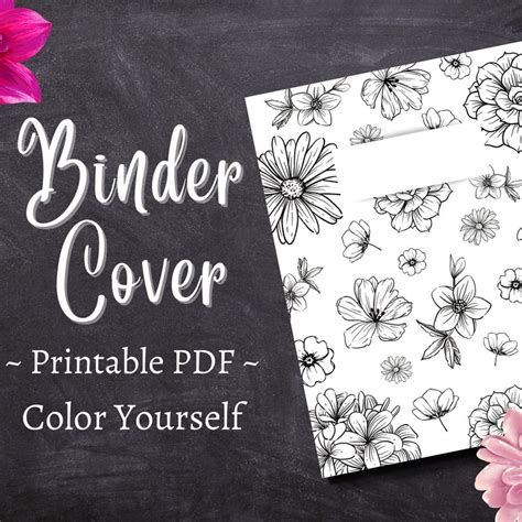Binder Printables Etsy