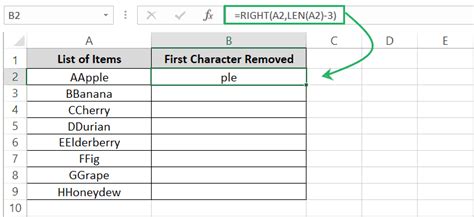 How To Remove First Character In Excel Many Examples Spreadsheeto