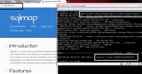 Sqlmap Installation Start With Linux Mannu Linux
