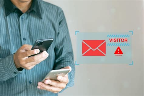 Premium Photo Mobile Data Hacker By Sending Text Link Data Protection