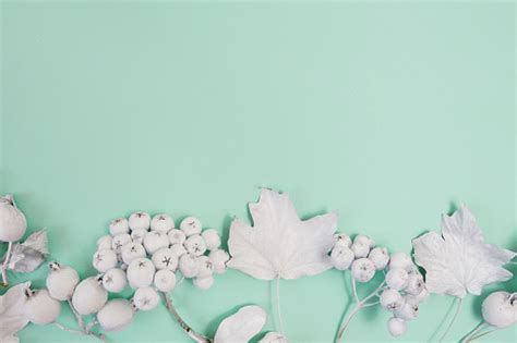 호박 딸기와 녹색 파스텔가 배경에 잎 프레임 이랑 인사말 카드 소박한 스타일에서 추수 감사절에 대 한 텍스트를 위한 공간 플랫이 하다 상위 뷰 10월에 대한 스톡 사진 및