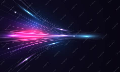 Premium Vector Modern Abstract High Speed Light Effect Technology Futuristic Dynamic Motion