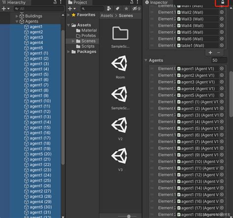 unity3d中如何将hierarchy中的物体批量拖到inspector中的数组中？ unity hierarchy批量选中 csdn博客