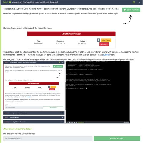 Tryhackme Linux Fundamentals Part 1