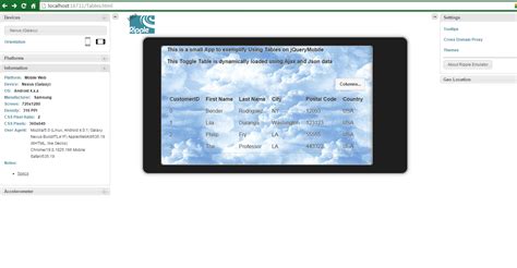 The ASP NET MVC Club JQueryMobile Using Ajax To Load Json Data To A Table