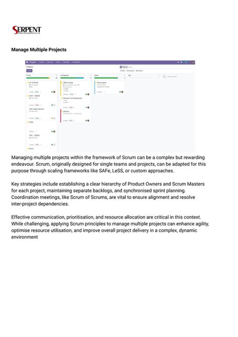 Project Scrum Management Agile Methodology Pdf
