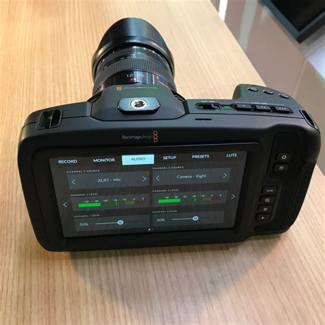 Blackmagic Design Pocket 4k Cinema Camera Cinecampochdmft4k