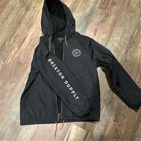 Brixton Mens Black Jacket Depop