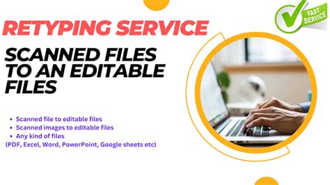 convert scanned file to an editable files sheet or pptx by