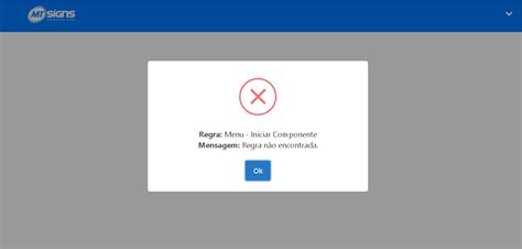 Erro No Menu Fórum Maker 5