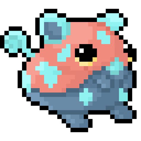 Heres A Squirrel Pokemon Thing I Made Based Off Of Ai Art R Pixelart