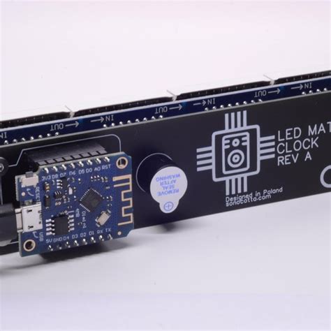 Diy Esp8266 Led Matrix Clock Kit