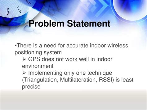 PPT Indoor Positioning System By Using WiFi Triangulation And RF Fingerprinting By Mustafa