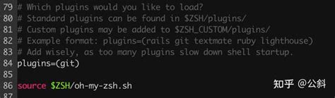 Oh My Zsh常用插件安装 知乎