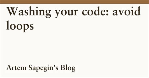 Avoid Loops In Javascript Rjavascript