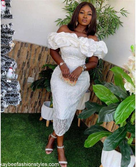 Latest Lace Styles For Christmas In 2022 Kaybee Fashion Styles