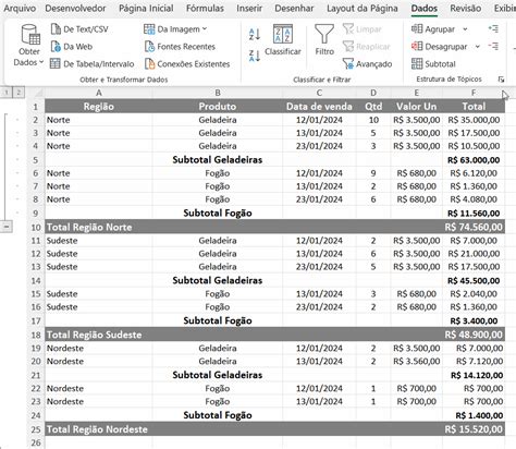 Agrupar Linhas Excel Guia Completo Excel Easy