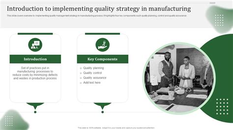Introduction To Implementing Effective Quality Improvement Strategies
