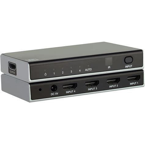 KanexPro K HDMI X Switcher SW X K B H Photo Video