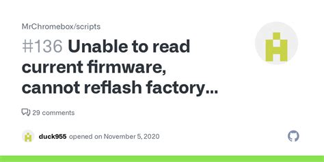 unable to read current firmware cannot reflash factory rom backup