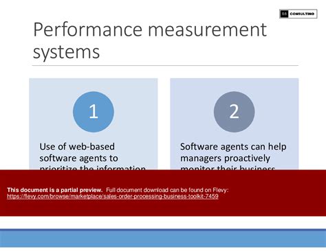 Sales Order Processing Business Toolkit Ppt Slide Deck