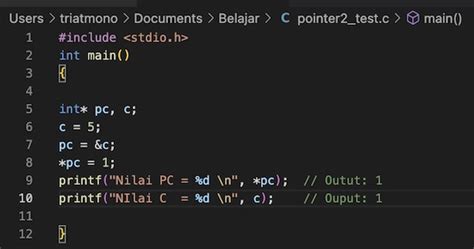 Dasar Dasar Programming Bermain Dengan Pointers Dalam Bahasa C
