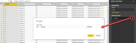Data Source And Step Level Settings In Power Bi Power Query Aka The Gear Icons — The Power User