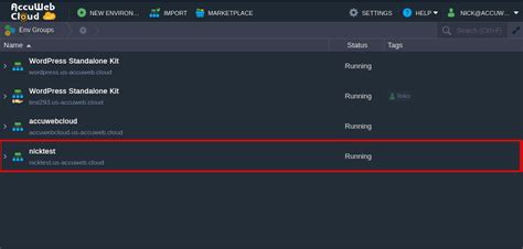 Efficient Node Resources Management In Accuwebcloud