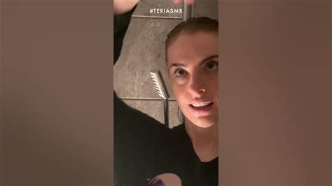 Asmr Teri Asmr Purple Shampoo Hair Care 🚿 Youtube